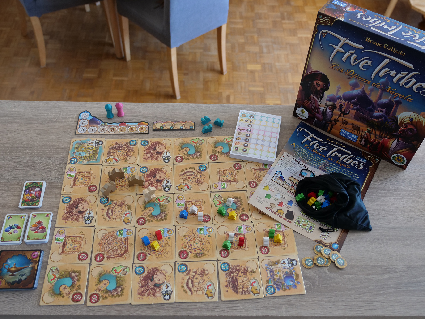 Five tribes