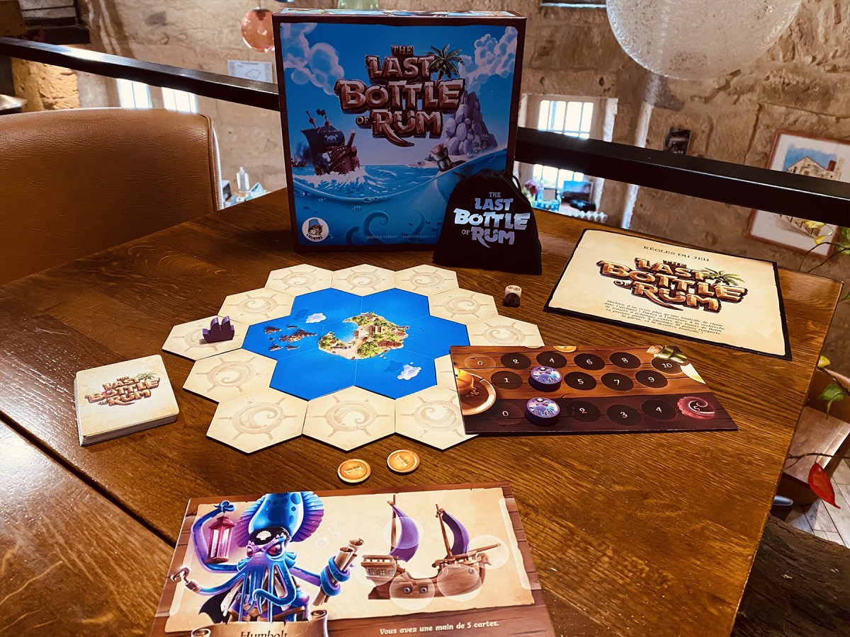 The last bottle of rum